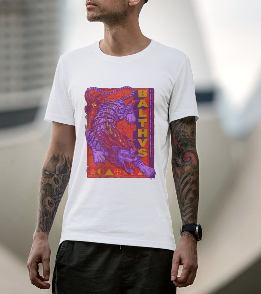 Original Balthvs San Diego Oct 2026 Featuring Richard Houghten Vibrant Lion T-Shirt