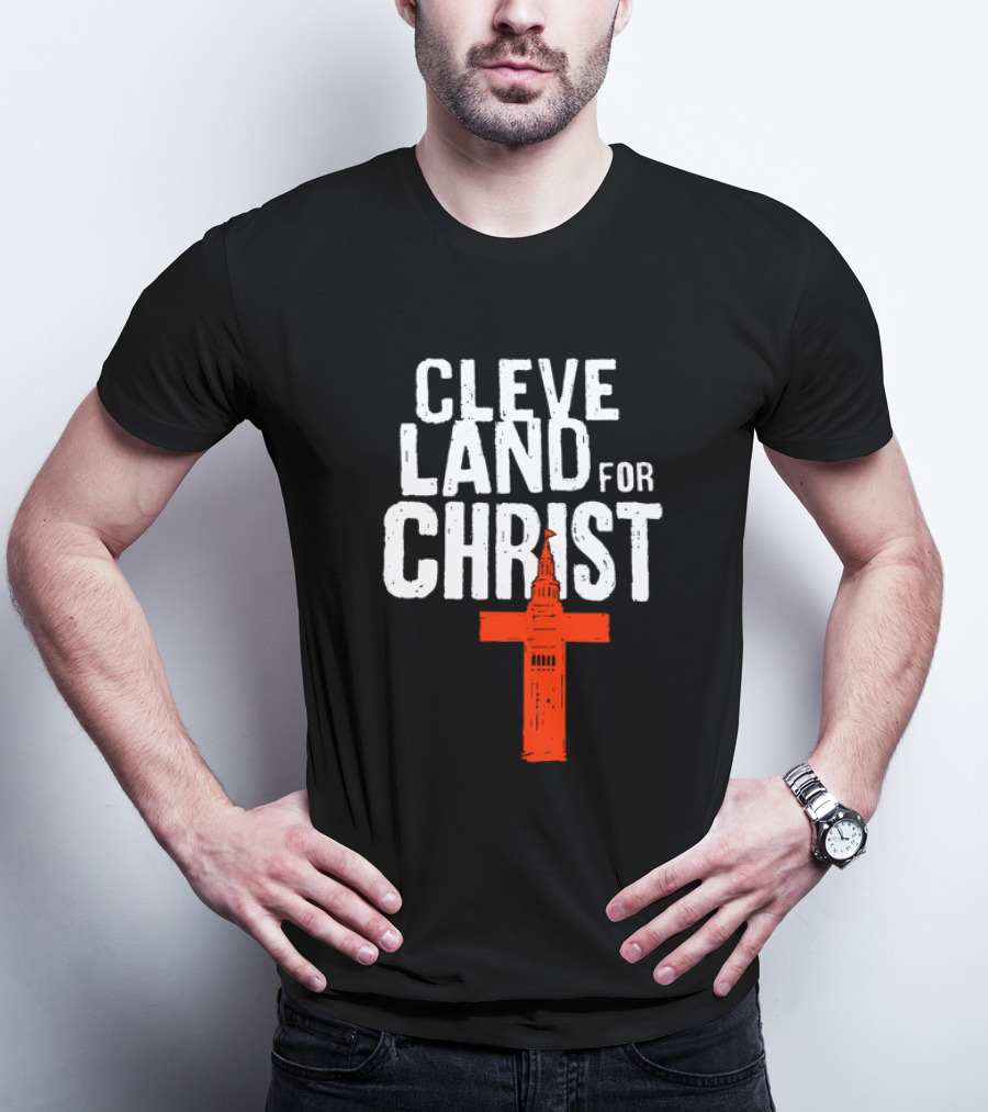 Cleveland For Christ 2026 Tower Cross T-Shirt