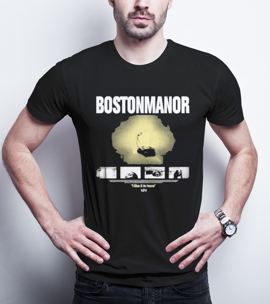 Boston Manor Backrooms 'Like A Hero' 429 Vintage Album T-Shirt
