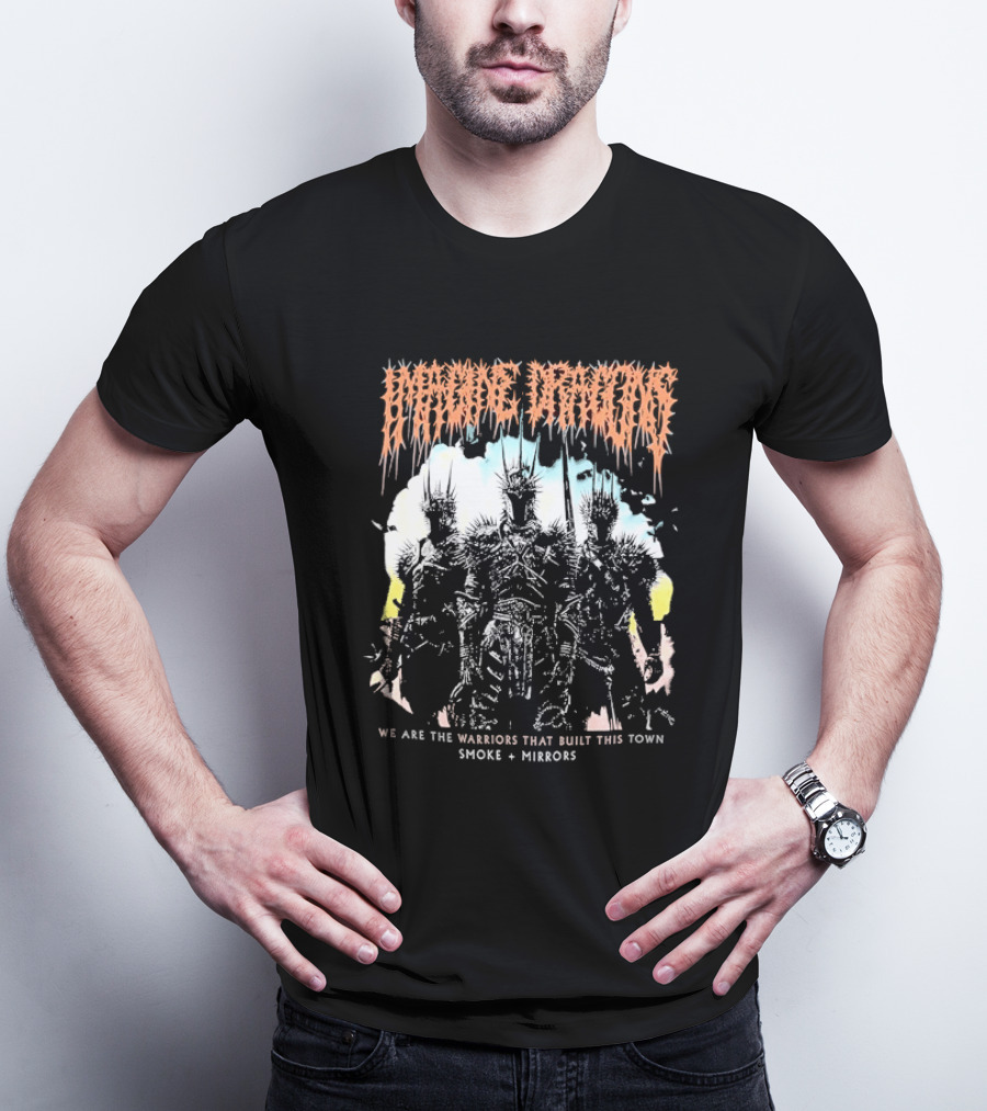 Imagine Dragons Smoke + Mirrors We Are The Warriors That Built This Town T-Shirt
