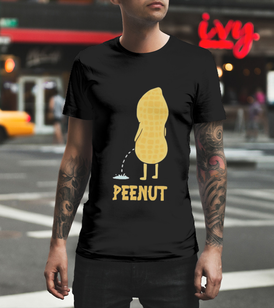 Peenut Funny Peanut Character With Humorous Twist T-Shirt