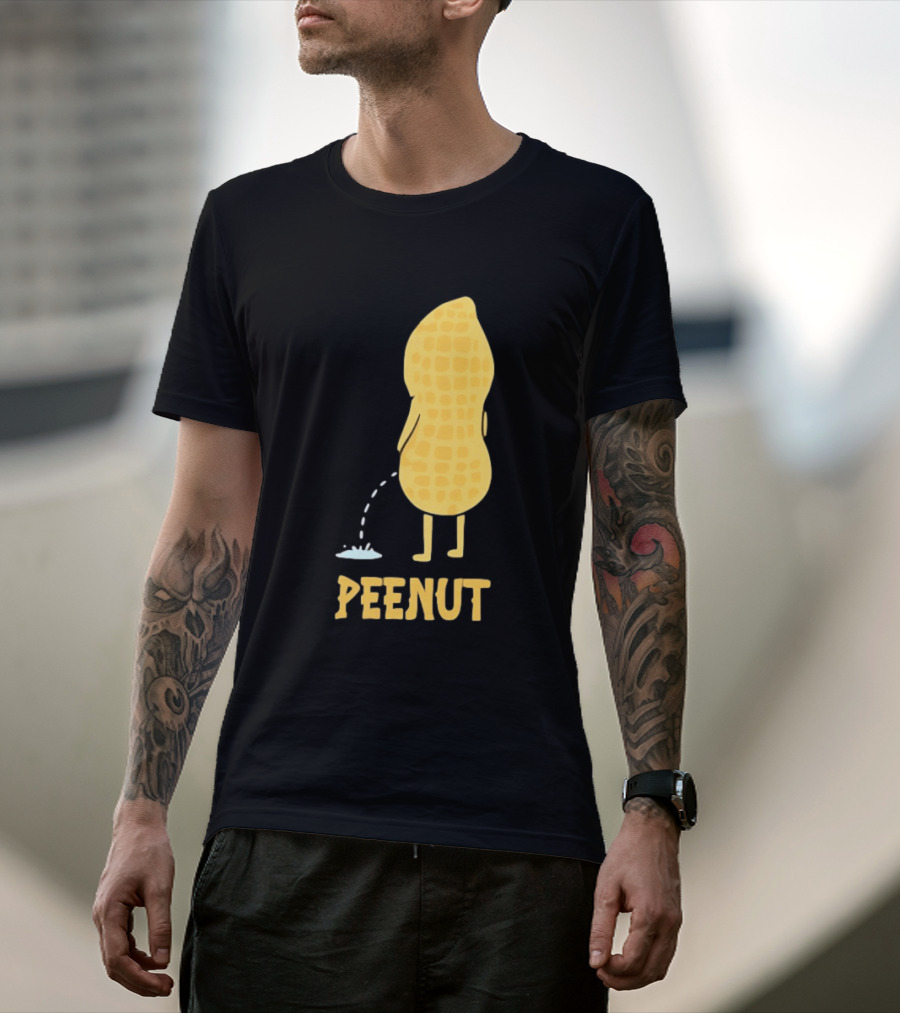 Peenut Funny Peanut Character With Humorous Twist T-Shirt