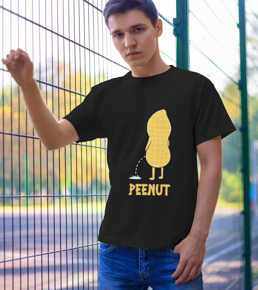 Peenut Funny Peanut Character With Humorous Twist T-Shirt