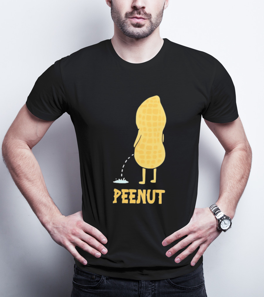 Peenut Funny Peanut Character With Humorous Twist T-Shirt