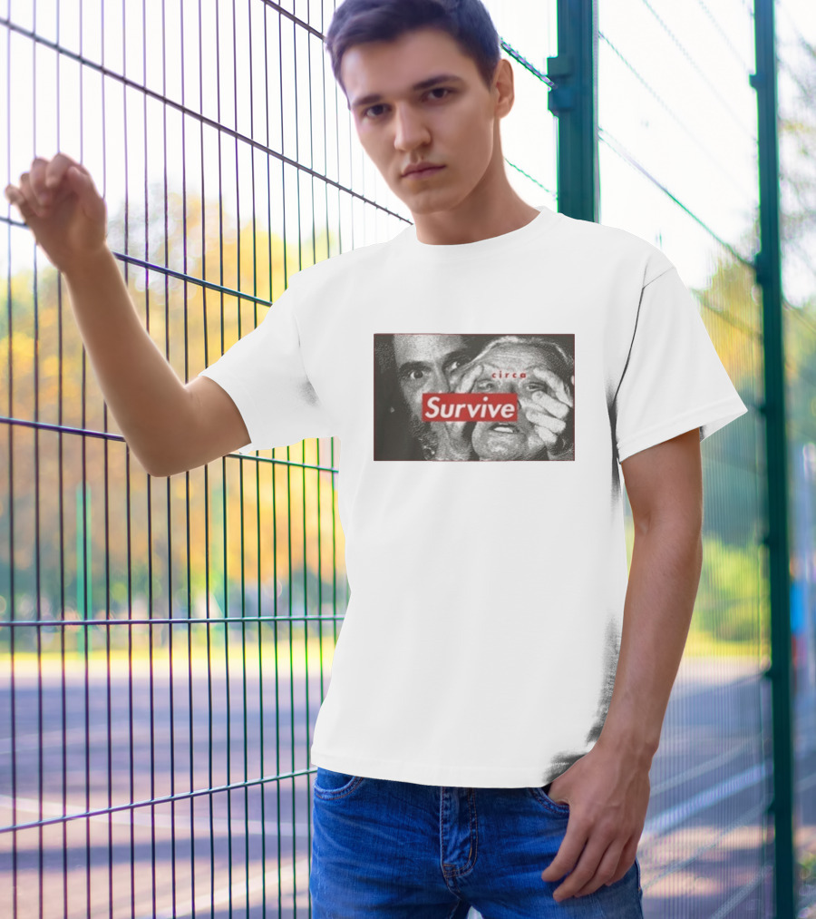Circa Survive Intense Close Up Album Art Would You For Gold Trade Your Soul T-Shirt