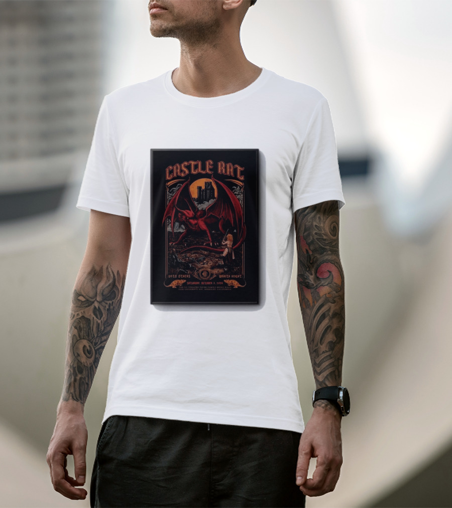 Castle Rat Unto Others Warth Knight Berkeley October 3 2026 T-Shirt