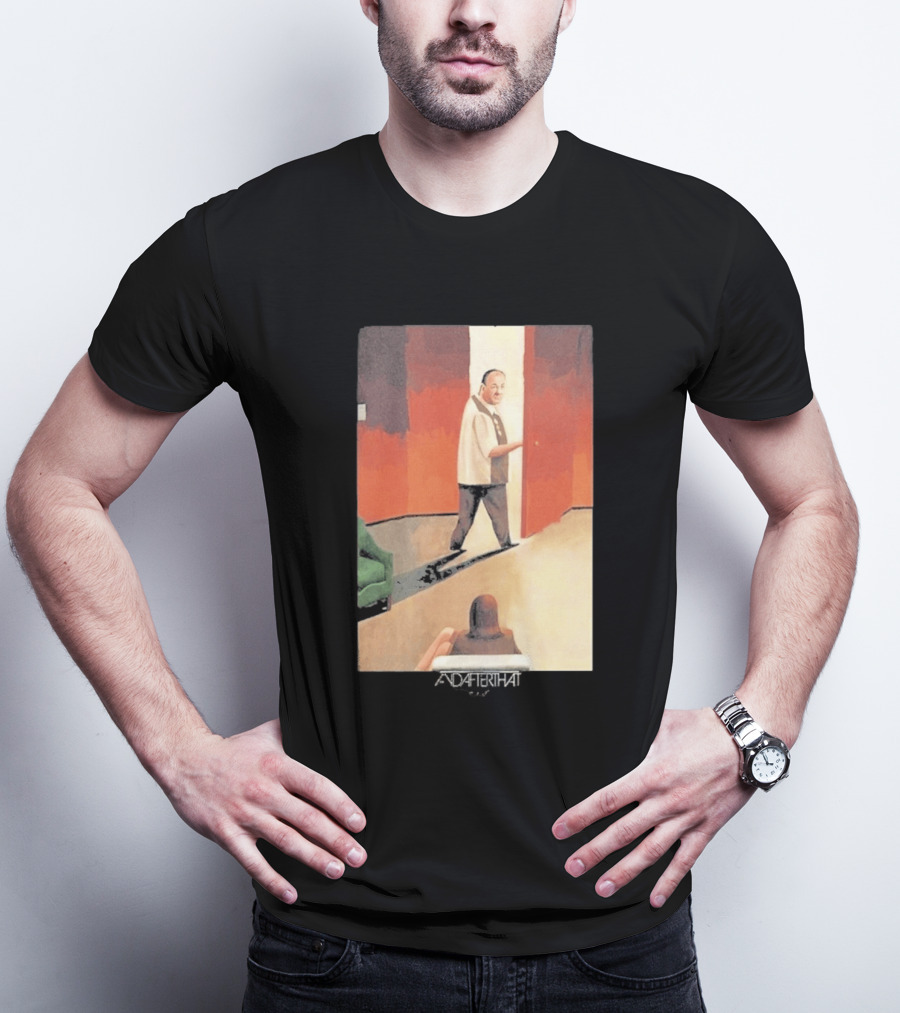 After That Therapy Scene Black Edge T-Shirt