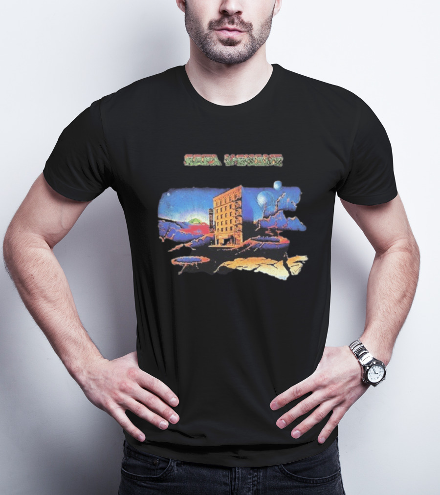 Grateful Dead From The Mars Hotel Psychedelic Album Cover T-Shirt