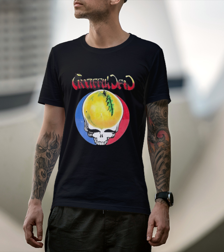 Grateful Dead Steal Your Face Pomelo Skull T-Shirt