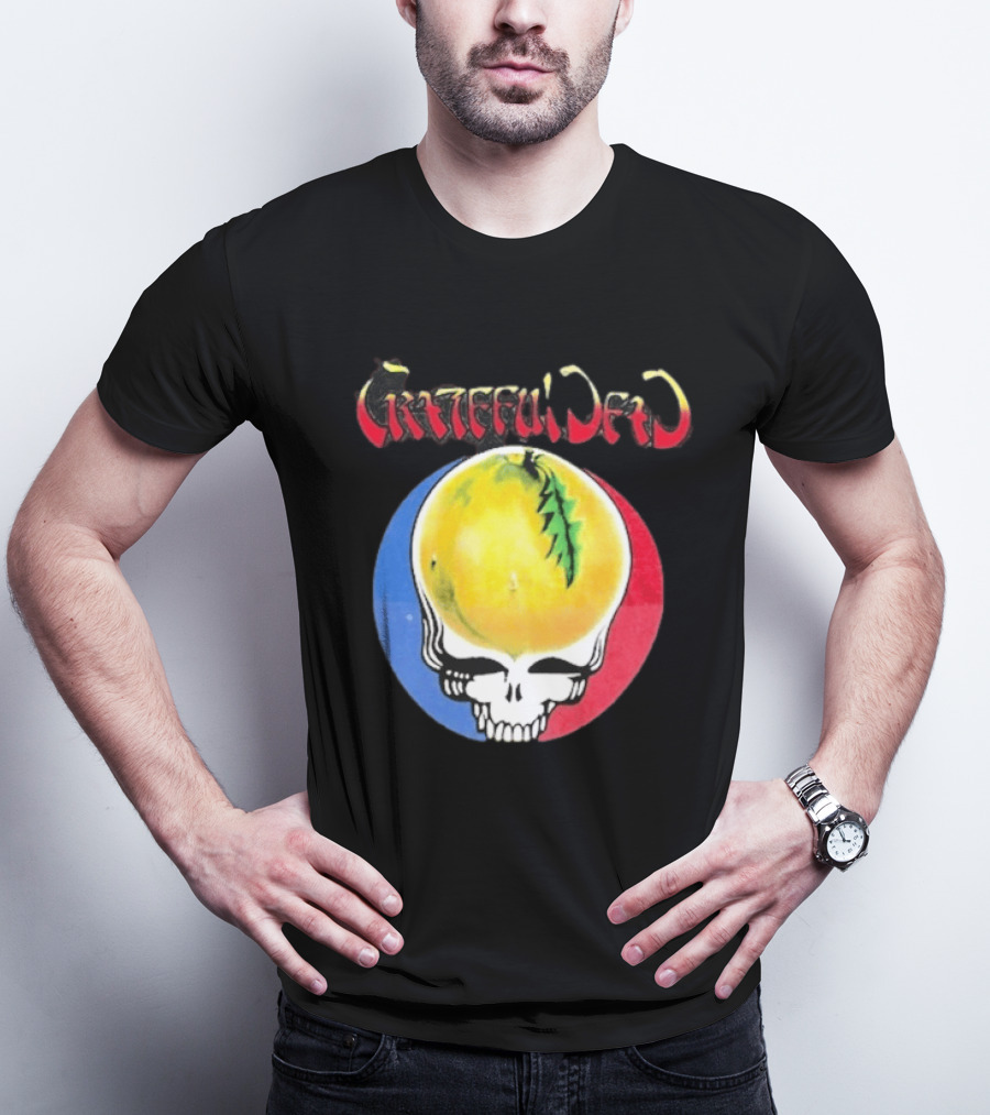 Grateful Dead Steal Your Face Pomelo Skull T-Shirt
