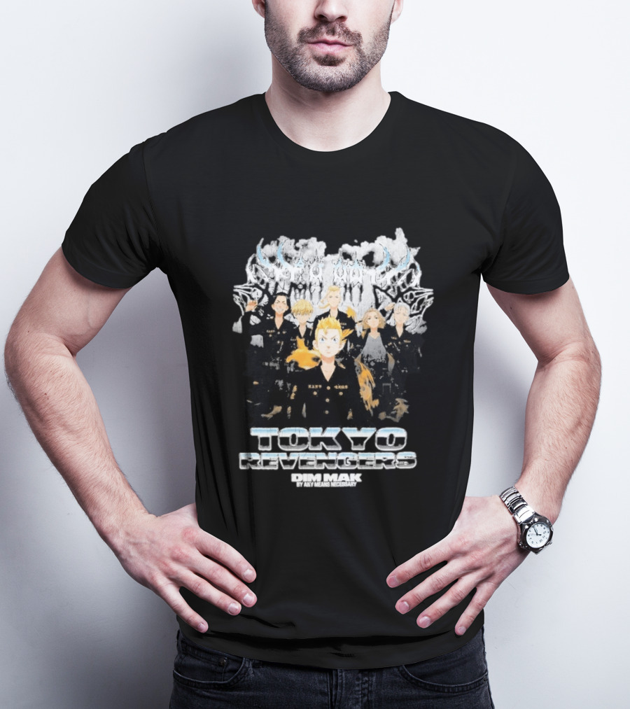 Tokyo Revengers Dim Mak Collection By Steve Aoki Collaboration T-Shirt