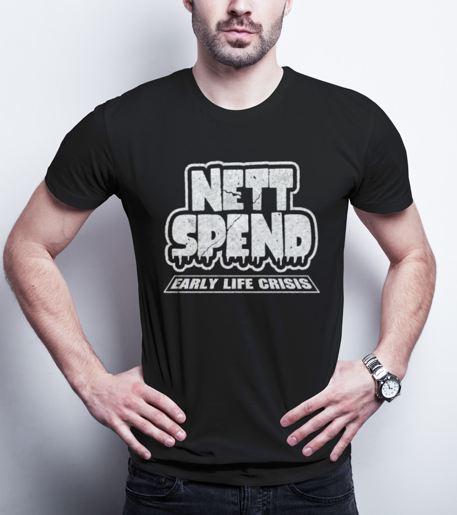 Nettspend Early Life Crisis ELC Glitter T-Shirt