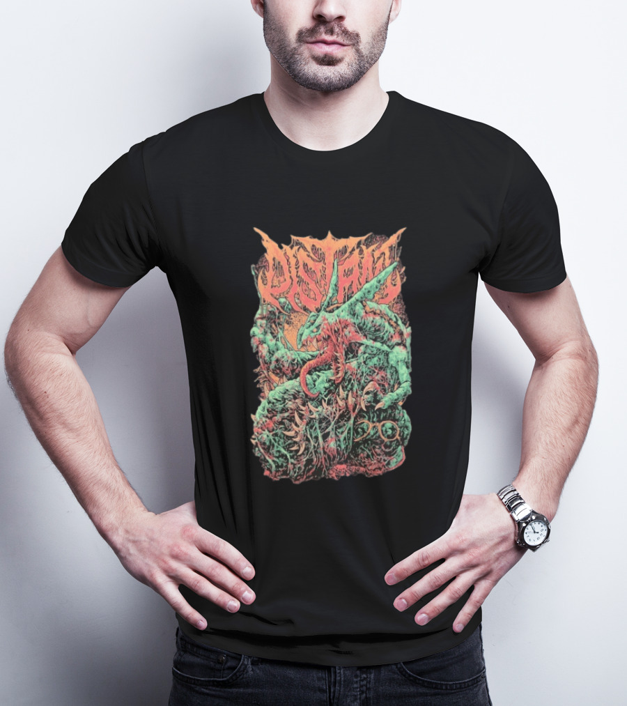 Distant Sky Dragon Lord Fantasy Creature T-Shirt
