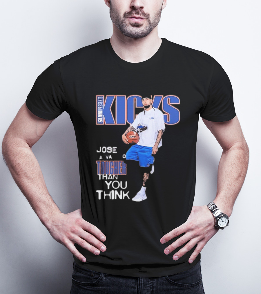 Slam Presents Kicks Jose Alvarado Tougher Than You Think New York Knicks T-Shirt