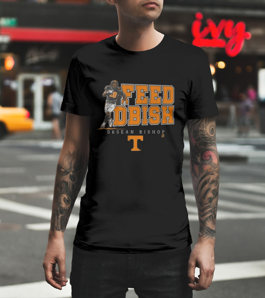 Feed DeSean Bishop Tennessee Football T-Shirt