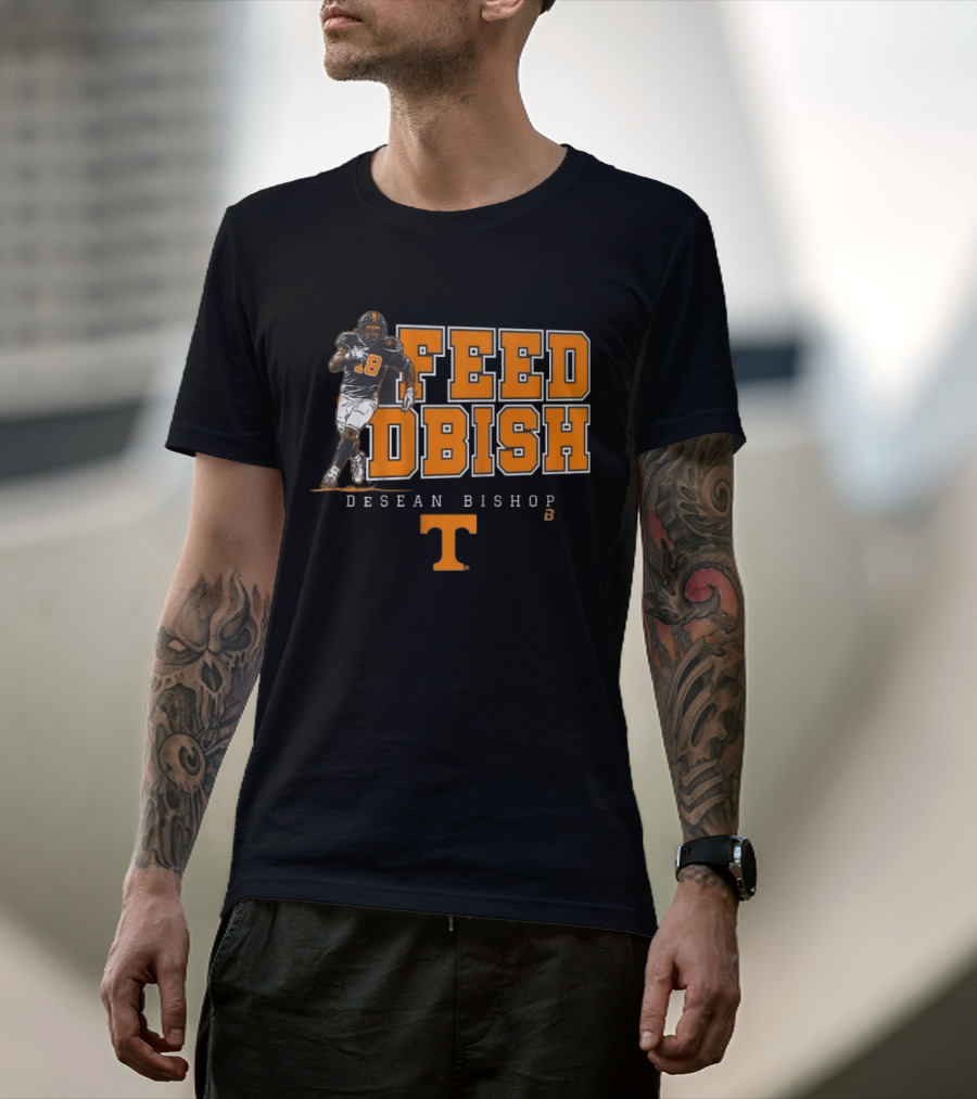 Feed DeSean Bishop Tennessee Football T-Shirt