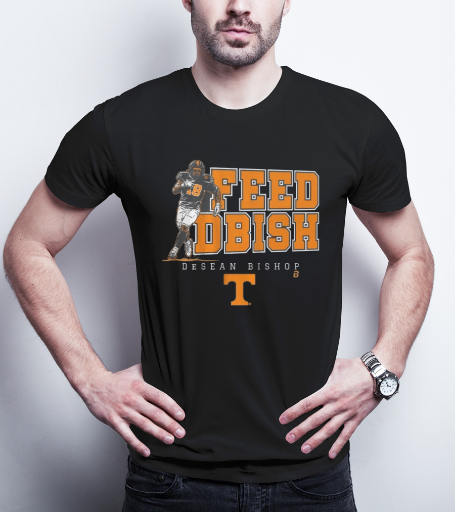 Feed DeSean Bishop Tennessee Football T-Shirt