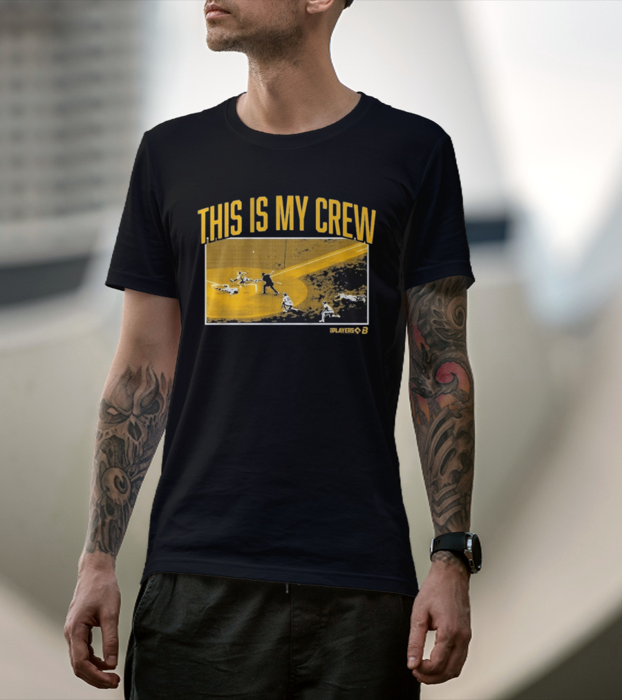 Milwaukee Baseball Players Highlight This Is My Crew T-Shirt