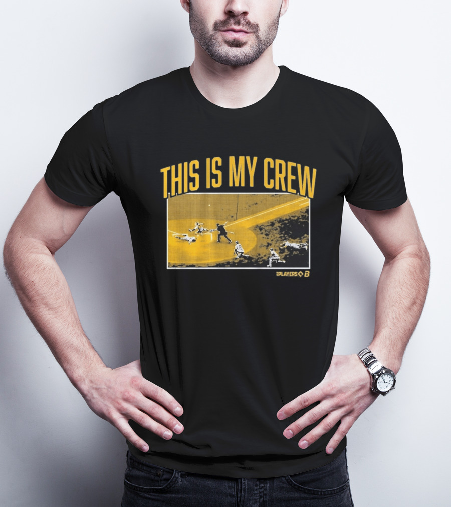 Milwaukee Baseball Players Highlight This Is My Crew T-Shirt
