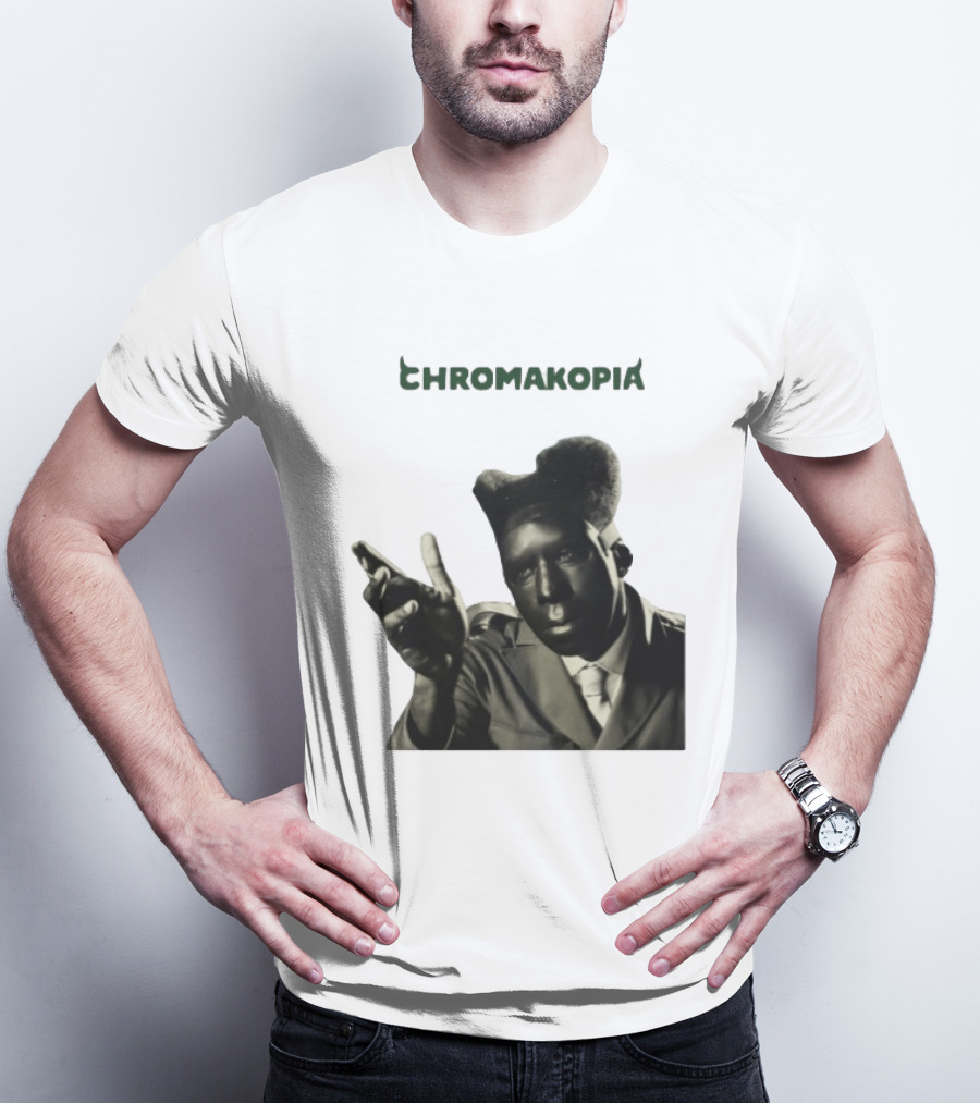 Chromakopia Tyler The Creator Album Concept With Vintage Monochrome T-Shirt