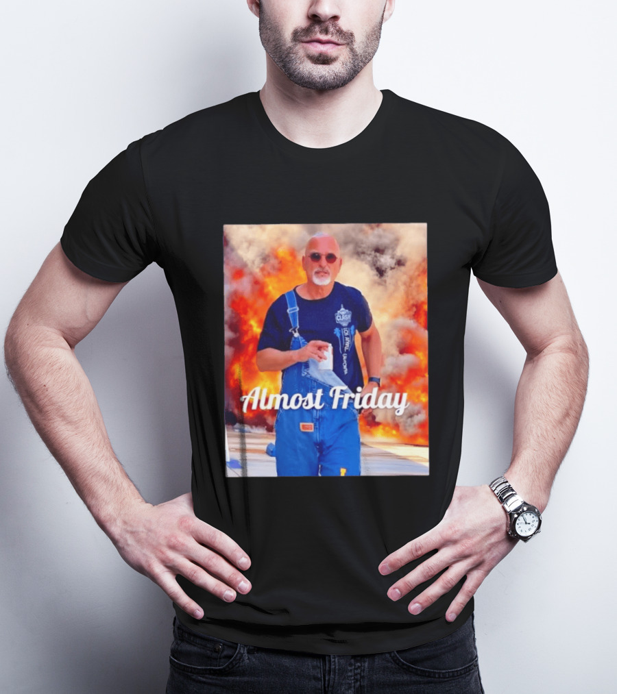 Almost Friday Clash Los Angeles California Explosive T-Shirt