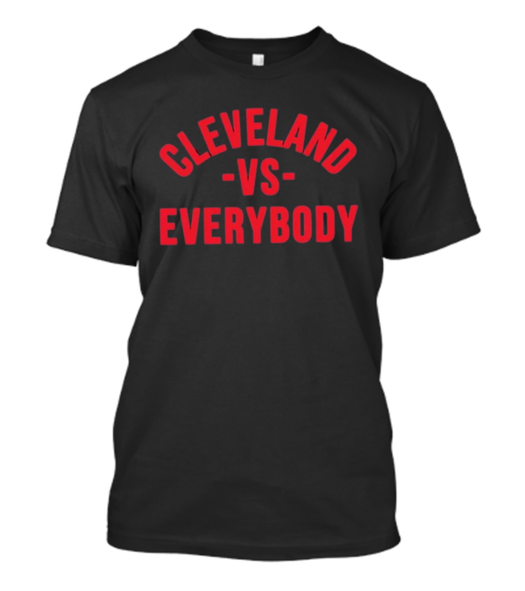 Cleveland Guardians Vs Everybody Baseball Fan T-Shirt