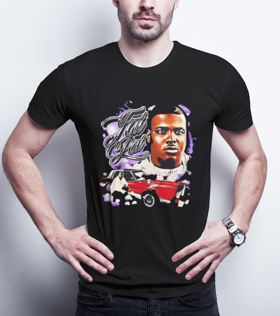 Fat Pat Houston Rapper Texas Screwed Up Click Red Car T-Shirt