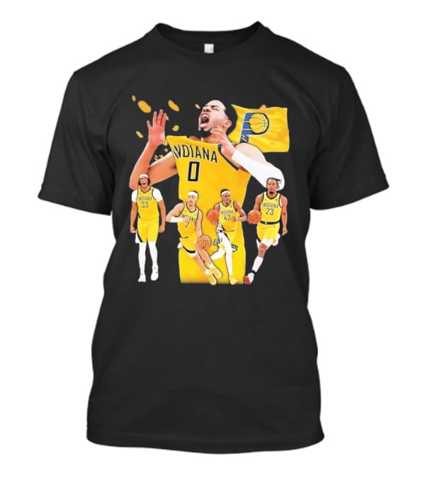 Indiana Pacers Players Collage NBA 2026 Pacer T-Shirt