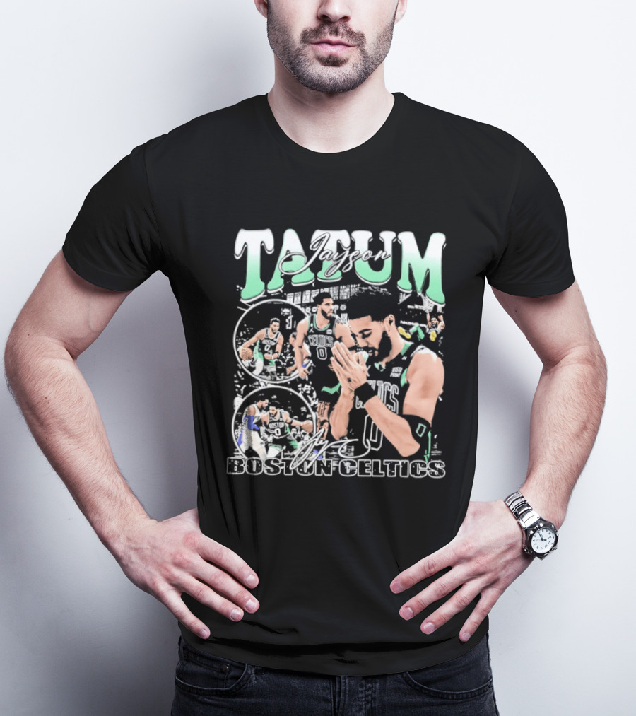 Tatum Boston Celtics 2026 Bootleg Vintage Aesthetic T-Shirt