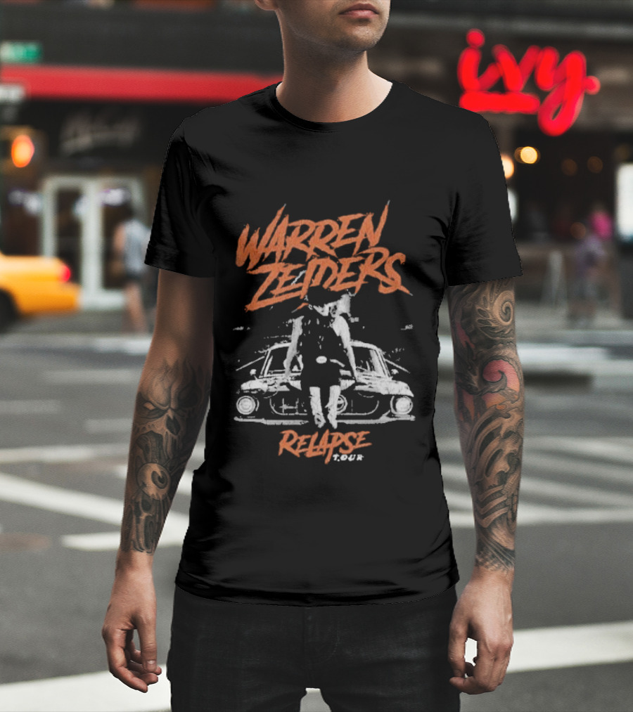 Warren Zeiders Relapse Tour Car T-Shirt