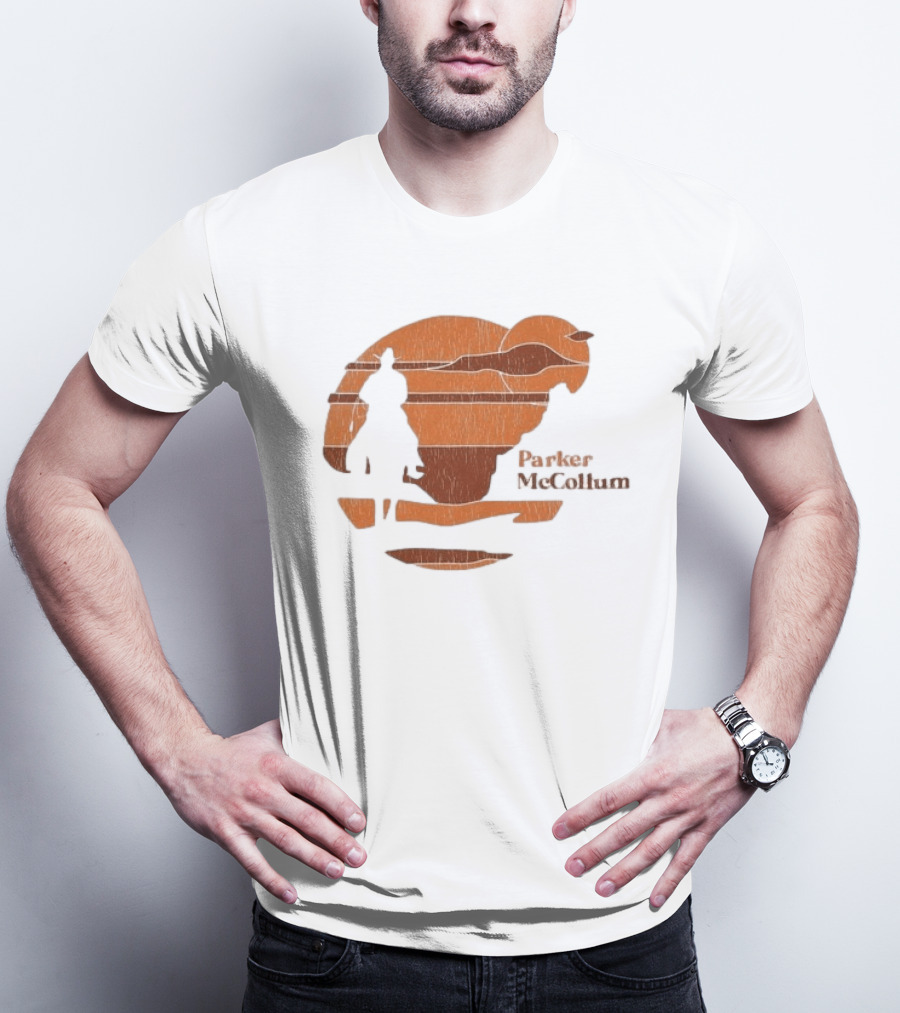 Parker Mccollum Sunset Cowboy Silhouette Rustic T-Shirt