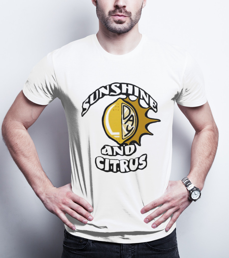 Sunshine Day And Citrus Sun Summer Lemon T-Shirt