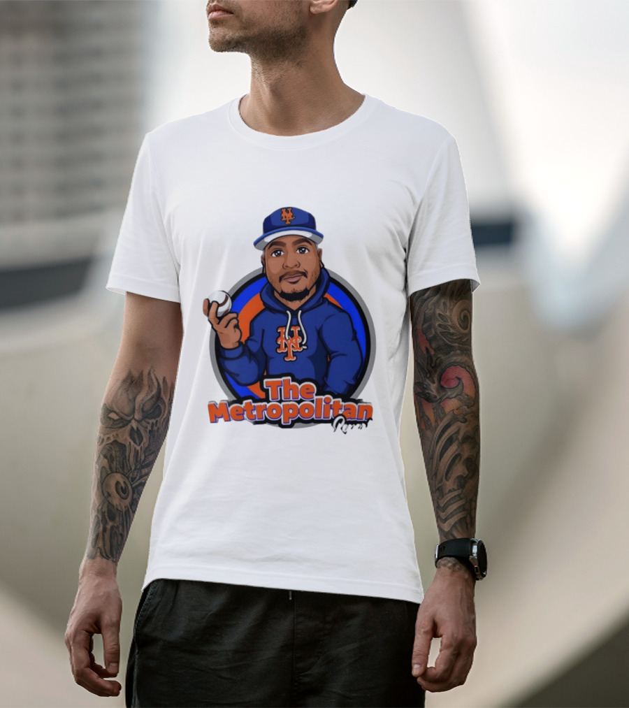 The Metropolitan Report New York Mets Baseball Fan T-Shirt