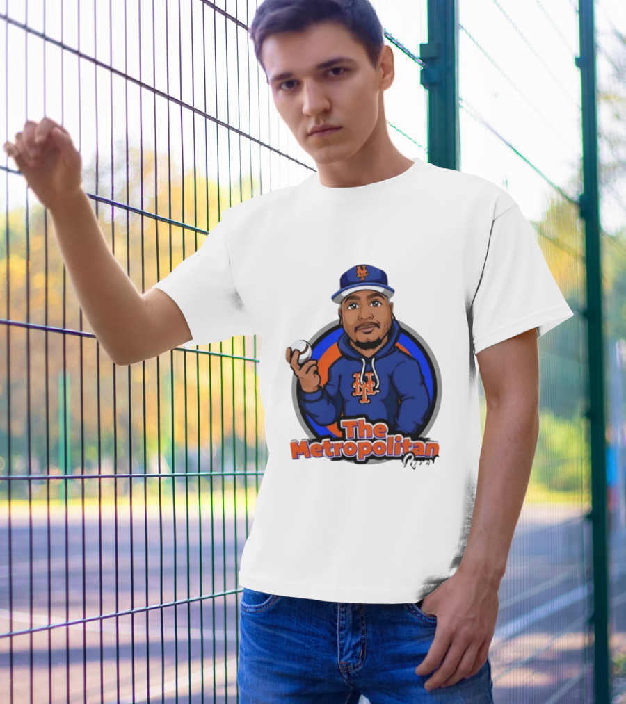 The Metropolitan Report New York Mets Baseball Fan T-Shirt