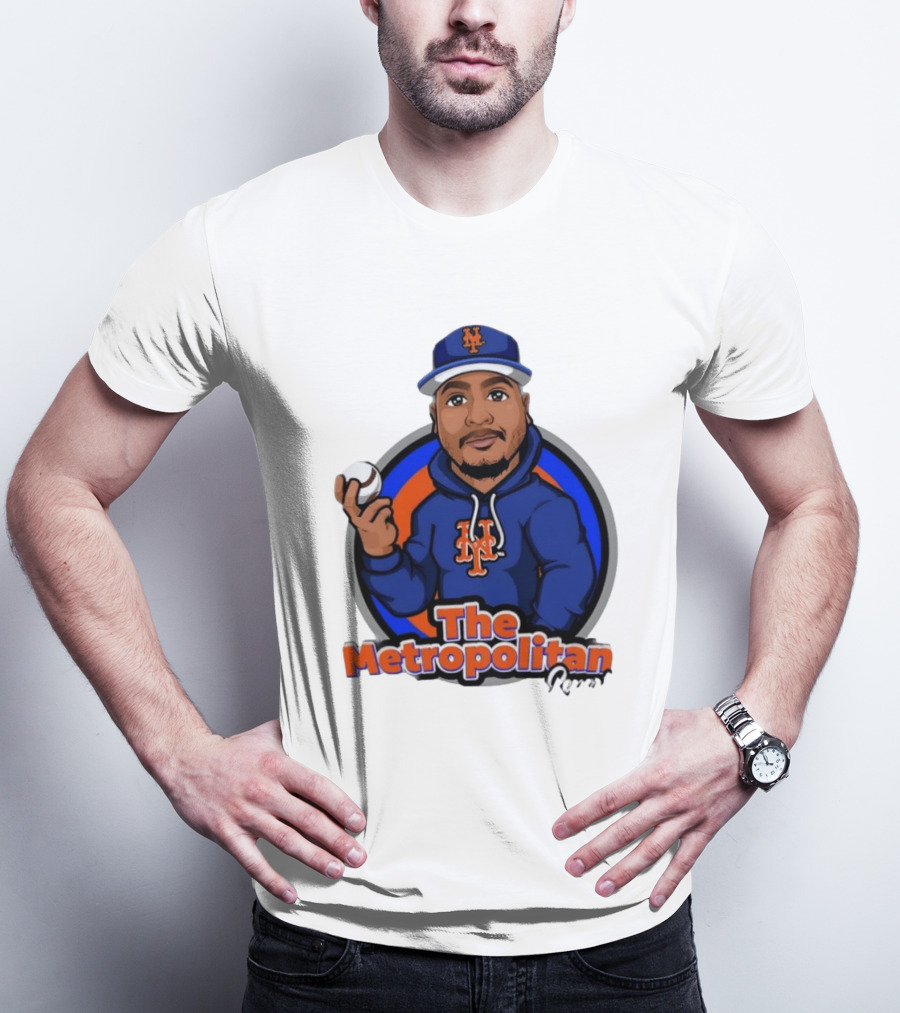 The Metropolitan Report New York Mets Baseball Fan T-Shirt