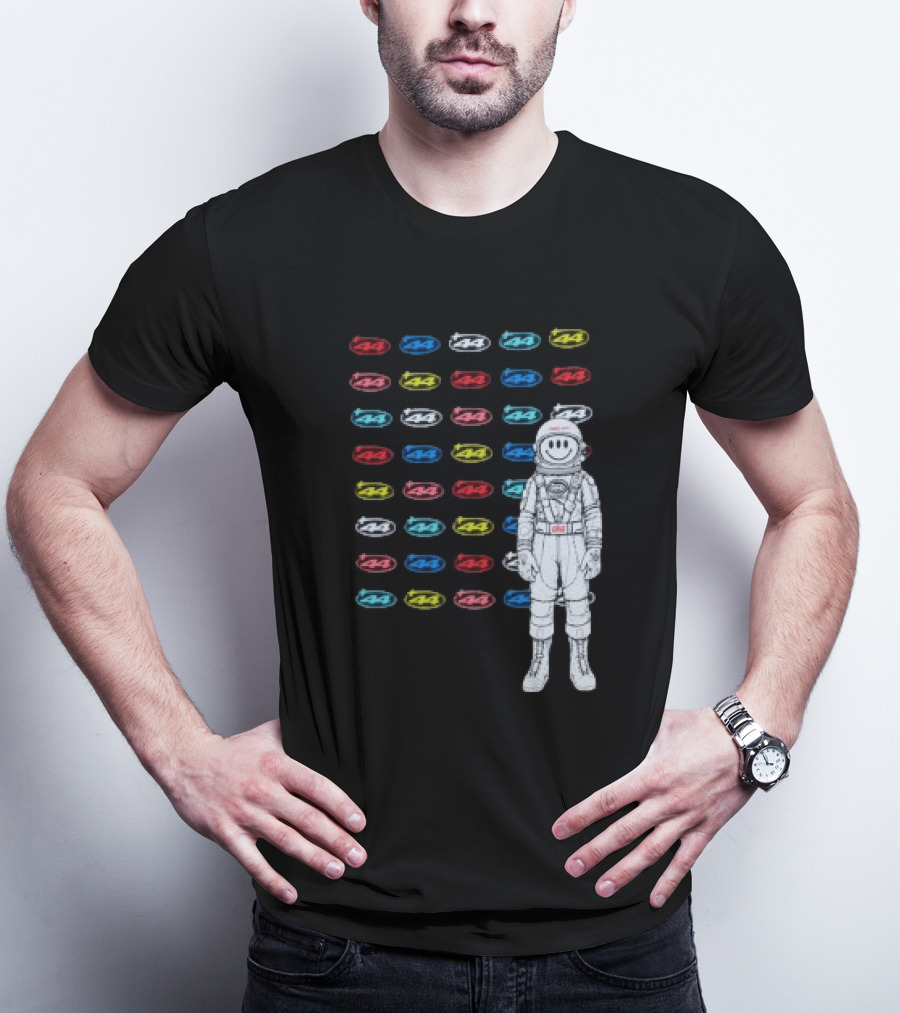 Plus44 Spaceman Heavyweight Astronaut Smile T-Shirt