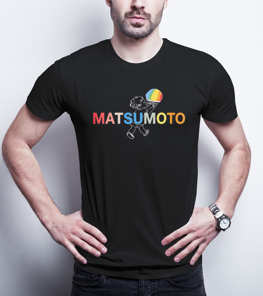 Kiké Hernández Matsumoto Colorful Child And Ball T-Shirt