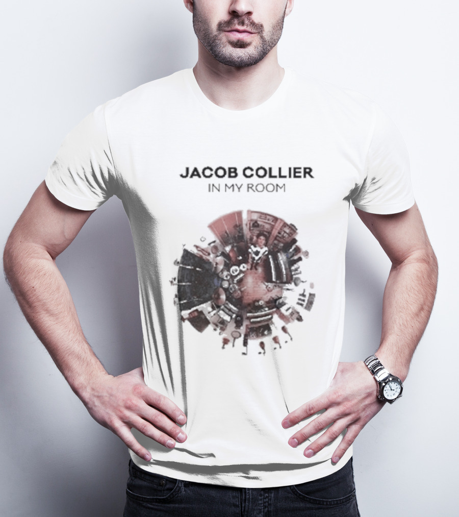 Jacob Collier In My Room Album Abstract Circular T-Shirt