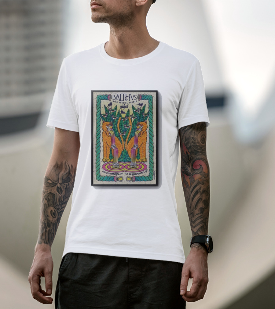 BALTHVS With Special Guests Milkyak Oct 29 Portland OR Oct 30 Bellingham WA T-Shirt