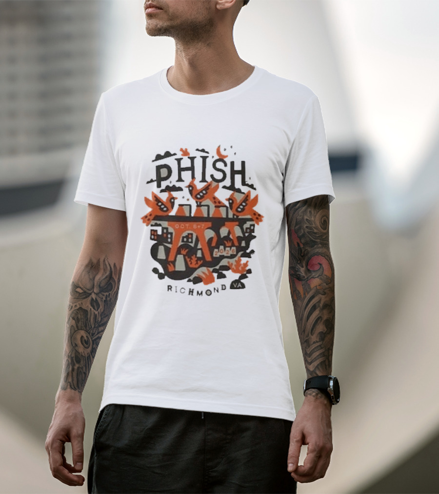 Phish Richmond Fall Oct 7 2020 Event T-Shirt