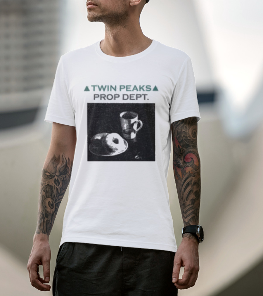 Twin Peaks Prop Dept Coffee And Donut T-Shirt