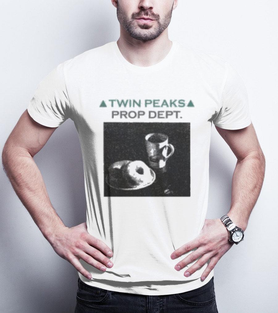 Twin Peaks Prop Dept Coffee And Donut T-Shirt