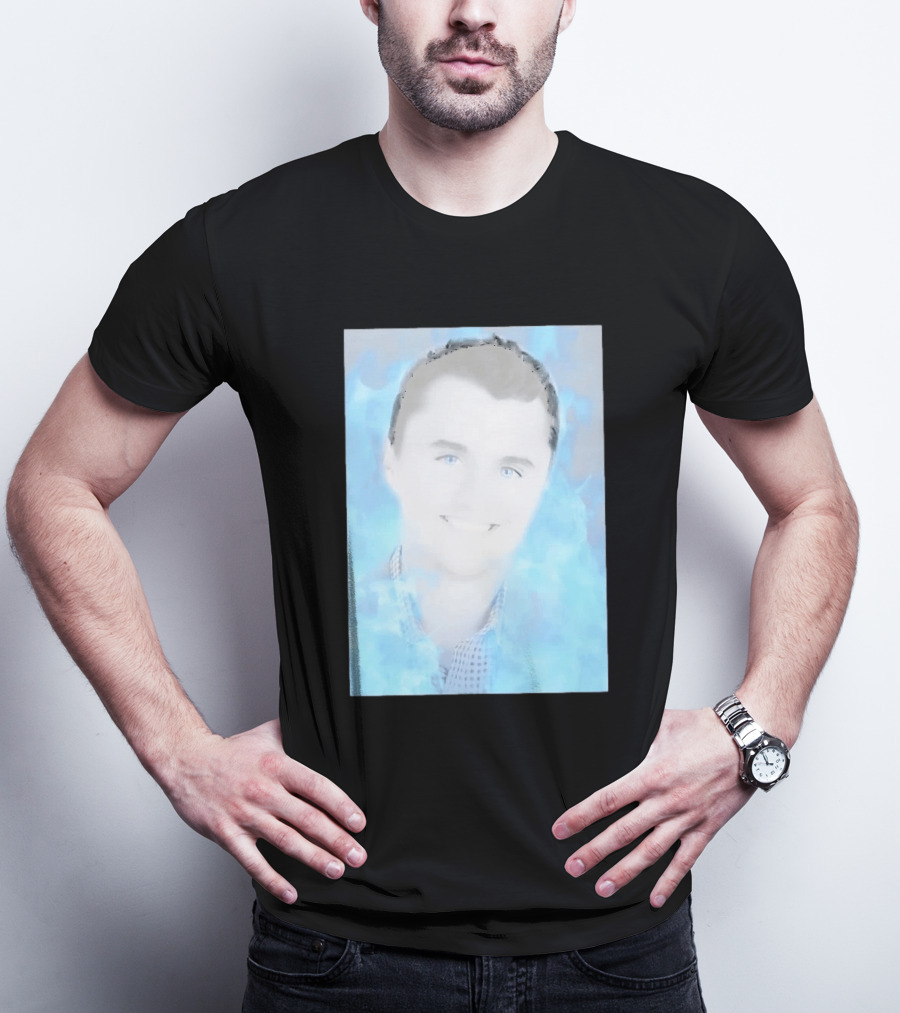 Charlie Kirk Turning Point USA Conservative Blue Aura T-Shirt