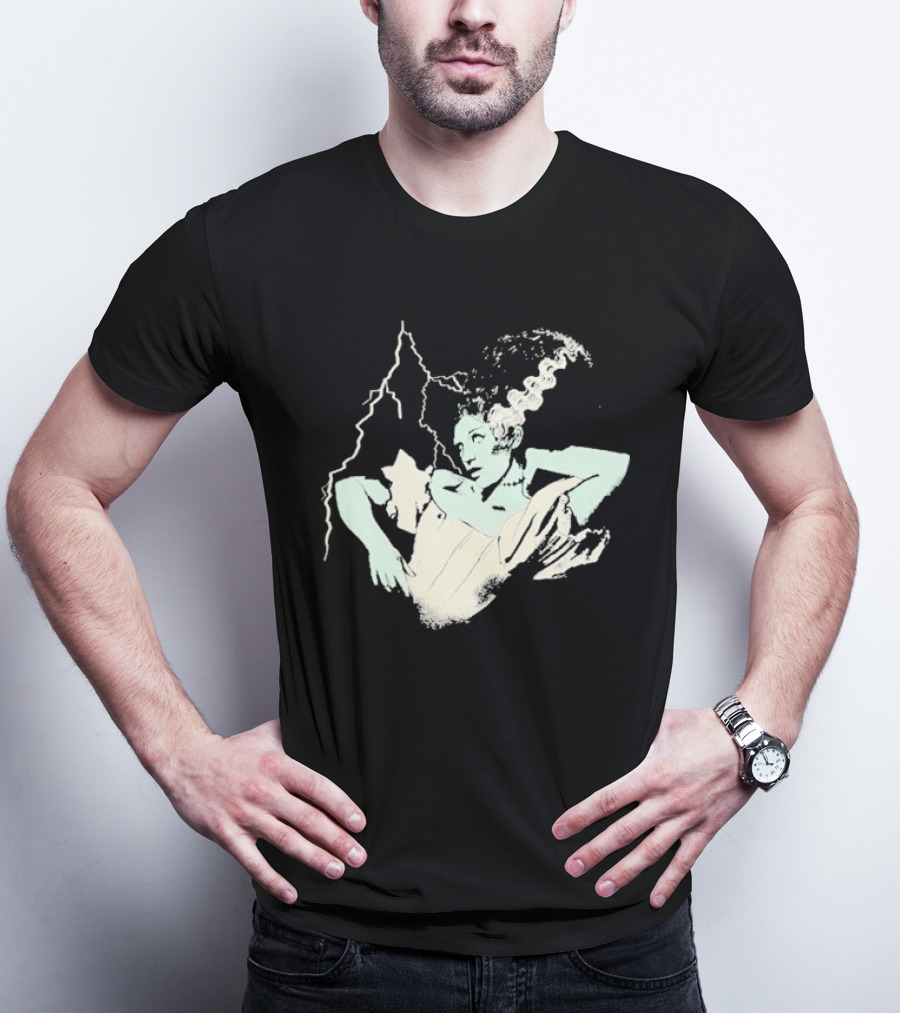 Sierra Ferrell The Bride Frankenstein Monster Lightning T-Shirt