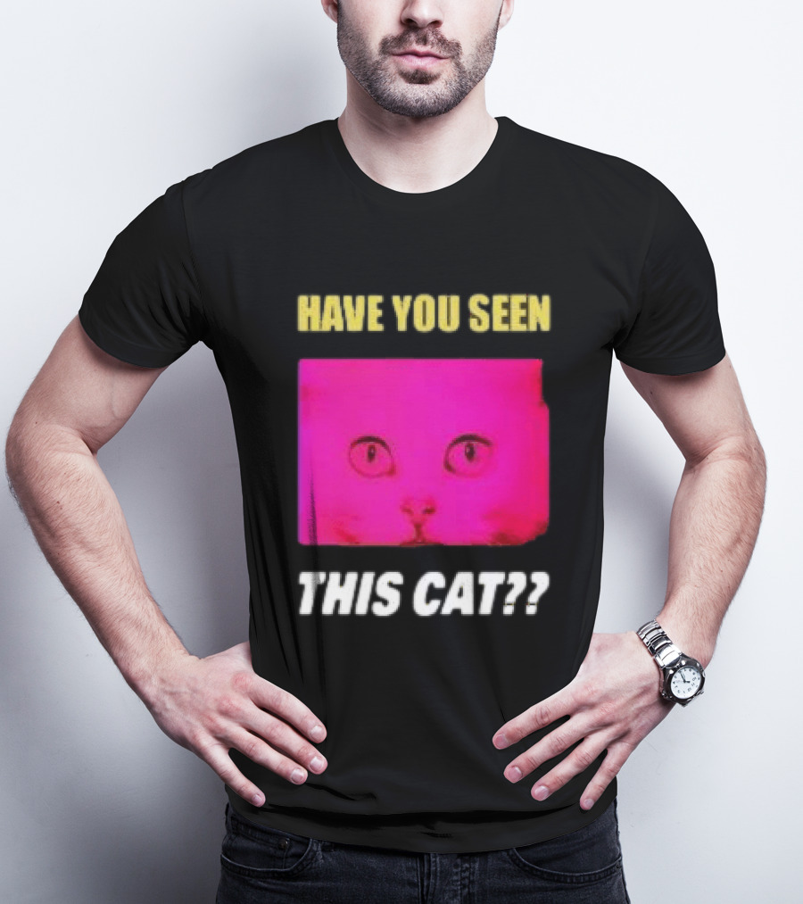 Have You Seen This Cat Tomora Store T-Shirt