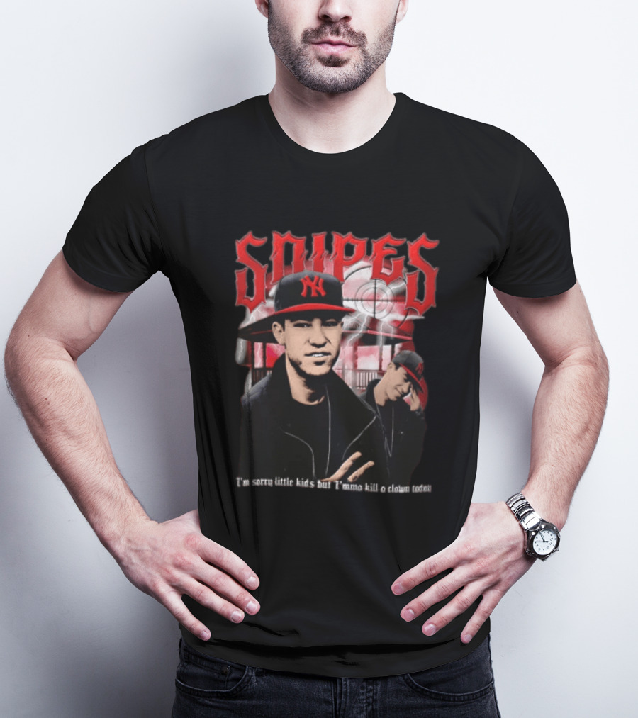 Snipes I'm Sorry Little Kids But I'mma Killa A Clown Today Red Target T-Shirt