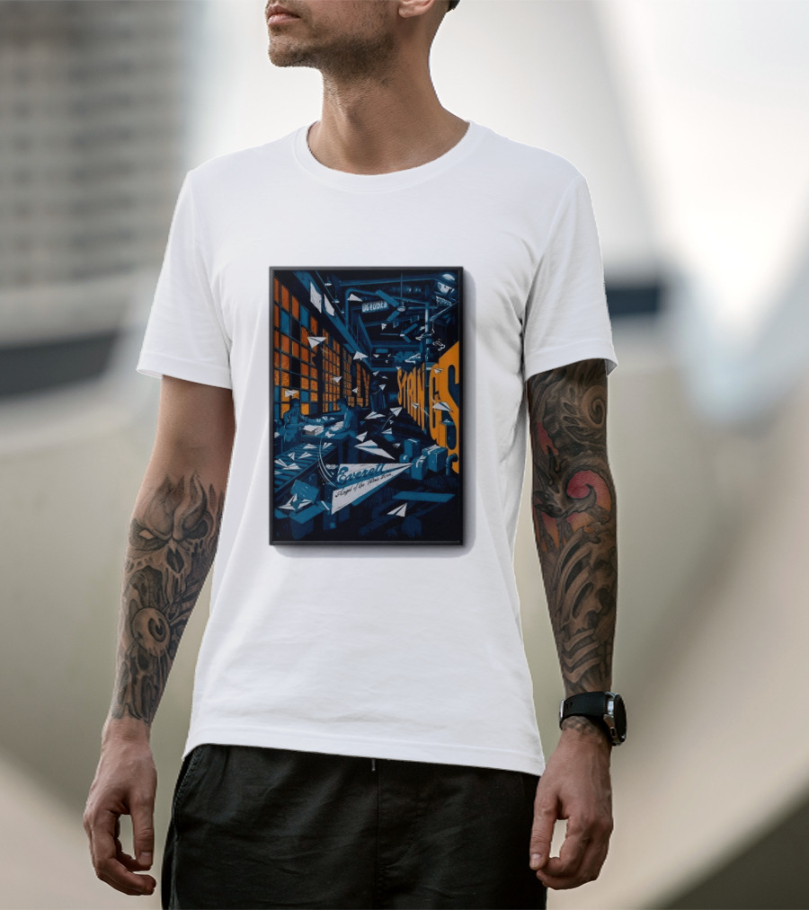 Billy Strings Everett WA Tour October 9 10 2026 Angel Of The Winds Arena T-Shirt