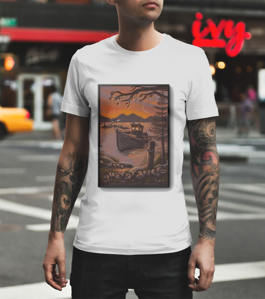Billy Strings Everett Washington Oct 10 2026 Angles Of The Winds Arena T-Shirt