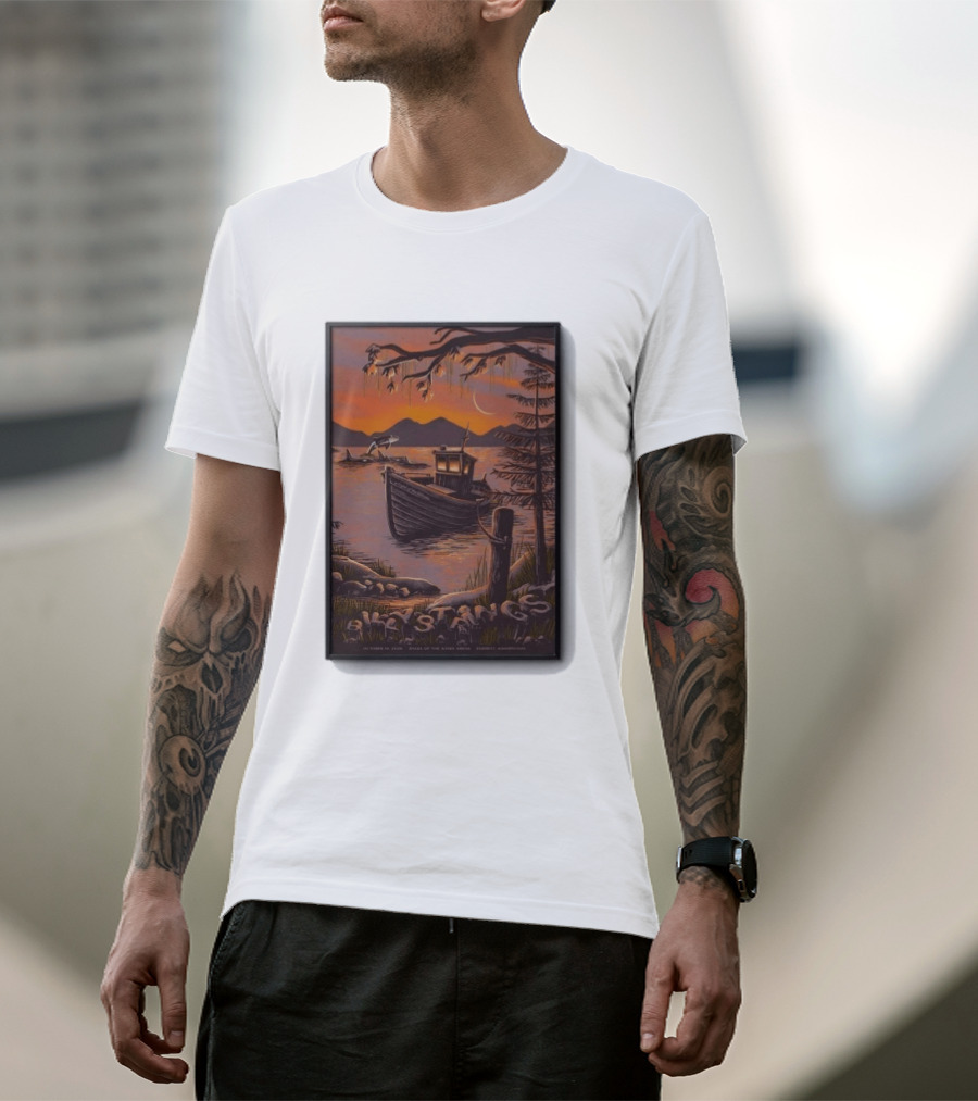 Billy Strings Everett Washington Oct 10 2026 Angles Of The Winds Arena T-Shirt