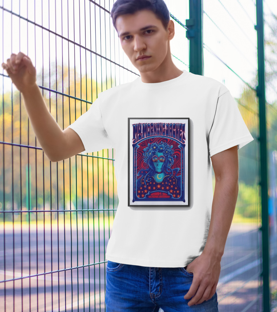 My Morning Jacket San Francisco October 9 2026 Psychedelic Floral Woman T-Shirt